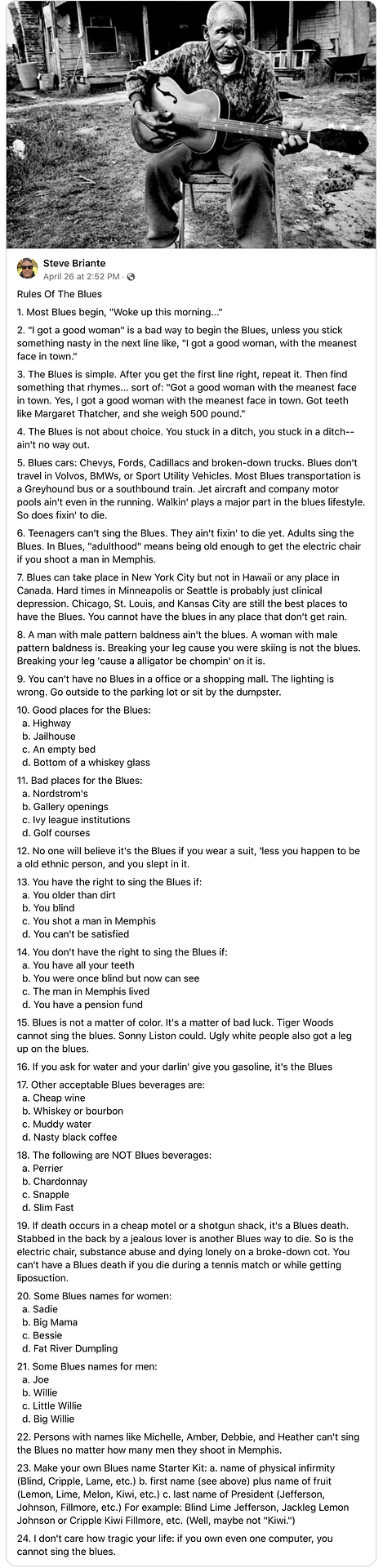 Performing Blues Appreciation - SwingLiteracy.com