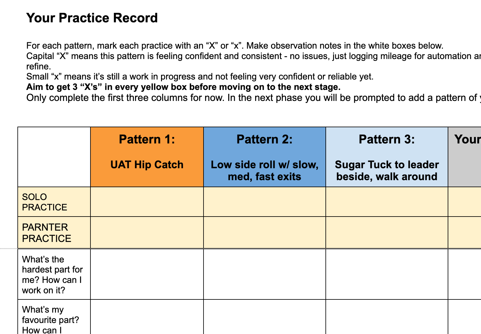 Practice these UMBRA Patterns - SwingLiteracy.com